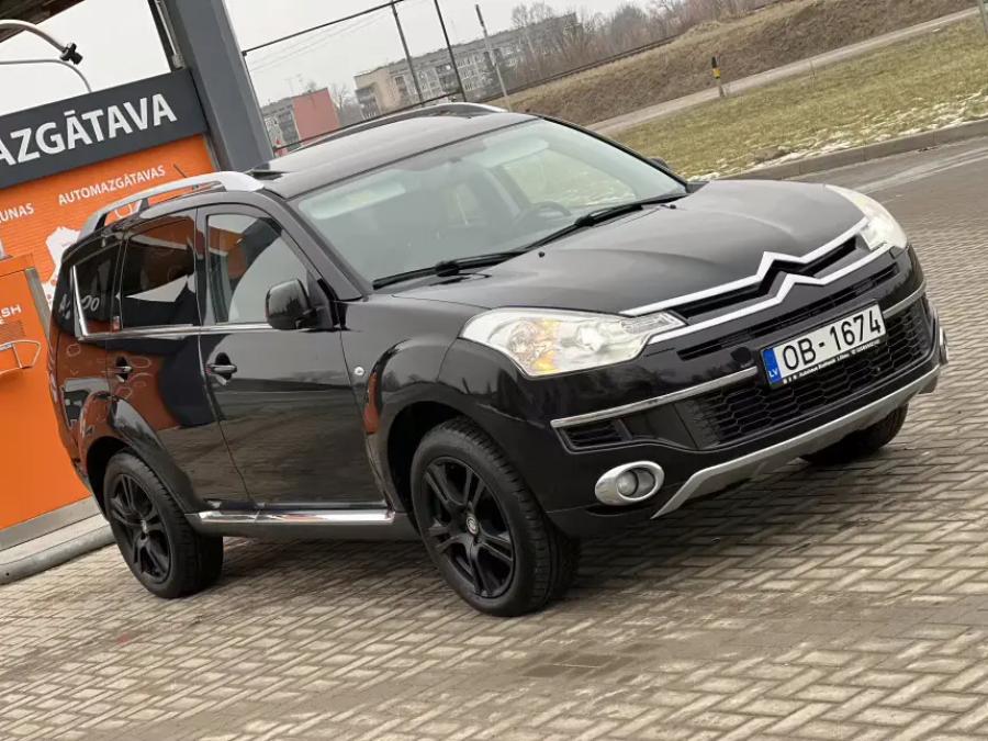 Melns Citroen C-Crosser 2009 Jēkabpils, ar dzinēja tilpumu 2.20 L un nobraukumu 254 tūkst. km par 5990 €, foto 6 vietnē AUTOMOTO.COM.LV