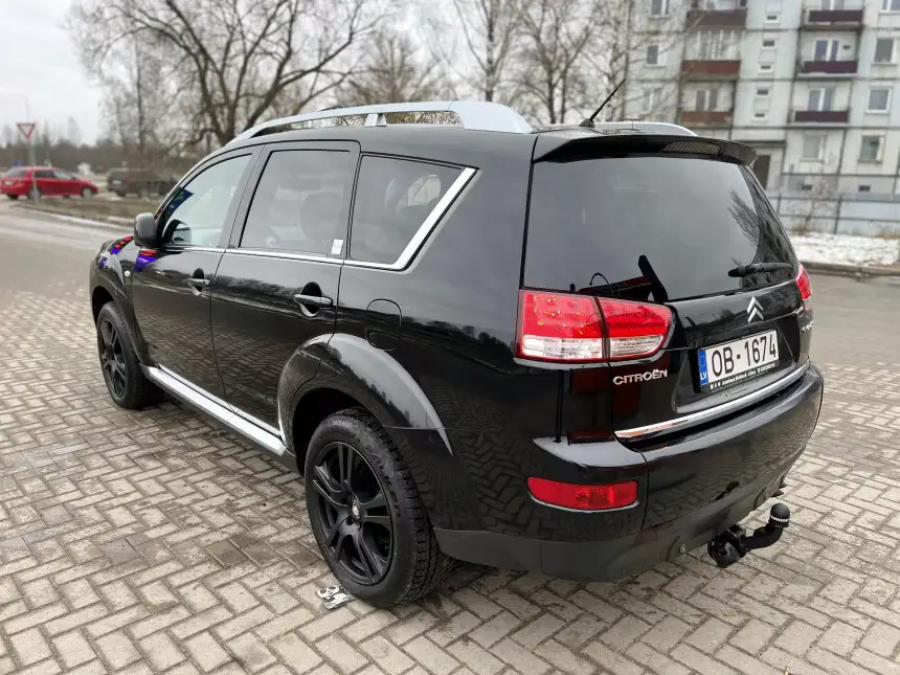 Melns Citroen C-Crosser 2009 Jēkabpils, ar dzinēja tilpumu 2.20 L un nobraukumu 254 tūkst. km par 5990 €, foto 9 vietnē AUTOMOTO.COM.LV