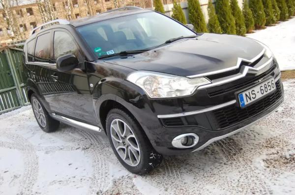 Черный Ситроен С-Кроссер 2009 в Екабпилс, объемом двигателя 2.20 л и пробегом 242 тыс. км за 6350 €, фото 5 на AUTOMOTO.COM.LV