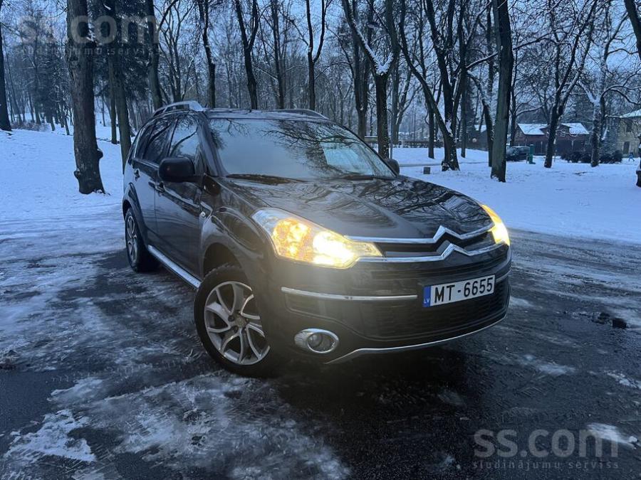 Melns Citroen C-Crosser 2010 Rīga, ar dzinēja tilpumu 2.10 L un nobraukumu 253 tūkst. km par 5300 €, foto 1 vietnē AUTOMOTO.COM.LV