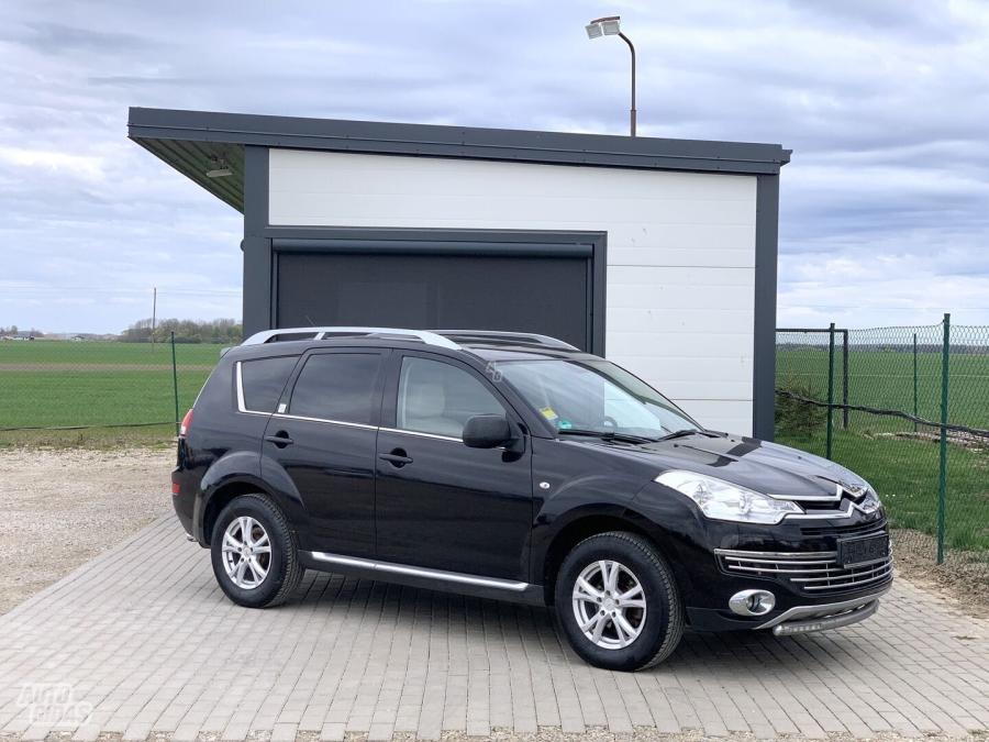 Melns Citroen C-Crosser 2010 Kauņa, ar dzinēja tilpumu 2.20 L un nobraukumu 270 tūkst. km par 4199 €, foto 3 vietnē AUTOMOTO.COM.LV