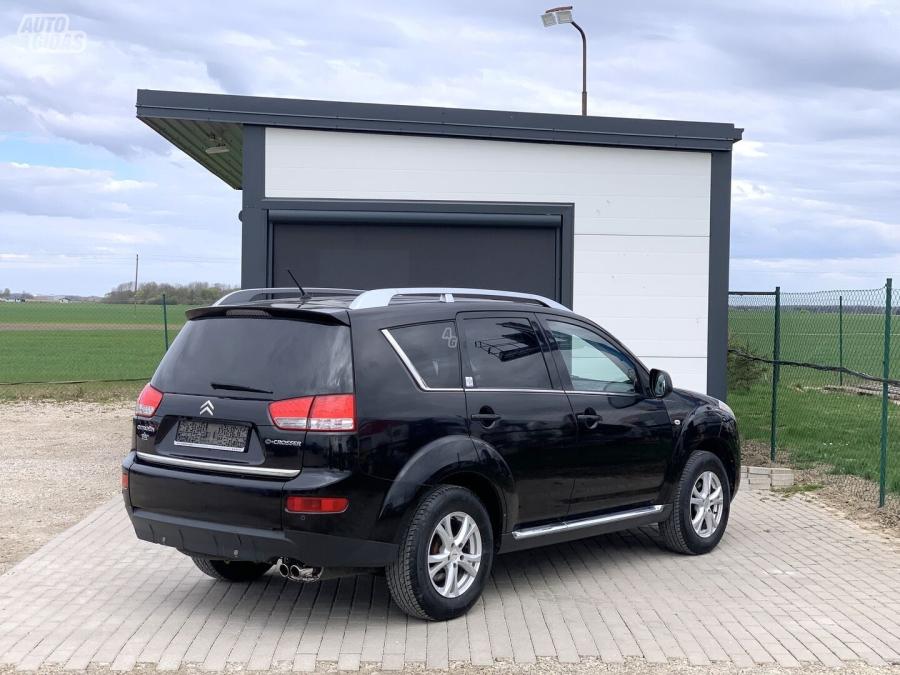 Melns Citroen C-Crosser 2010 Kauņa, ar dzinēja tilpumu 2.20 L un nobraukumu 270 tūkst. km par 4199 €, foto 6 vietnē AUTOMOTO.COM.LV