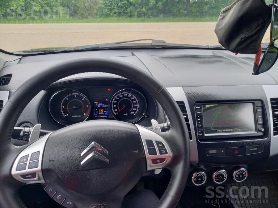Melns Citroen C-Crosser 2010 Daugavpils, ar dzinēja tilpumu 2.20 L un nobraukumu 278 tūkst. km par 4200 €, foto 8 vietnē AUTOMOTO.COM.LV