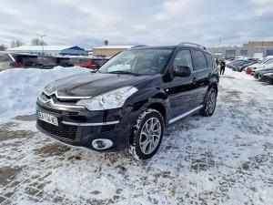 Melns Citroen C-Crosser 2011 Tauragė, ar dzinēja tilpumu 2.18 L un nobraukumu 300 tūkst. km par 3900 €, foto  vietnē AUTOMOTO.COM.LV
