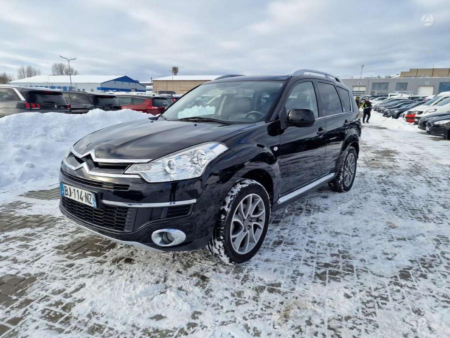 Melns Citroen C-Crosser 2011 Tauragė, ar dzinēja tilpumu 2.18 L un nobraukumu 300 tūkst. km par 3900 €, foto 1 vietnē AUTOMOTO.COM.LV