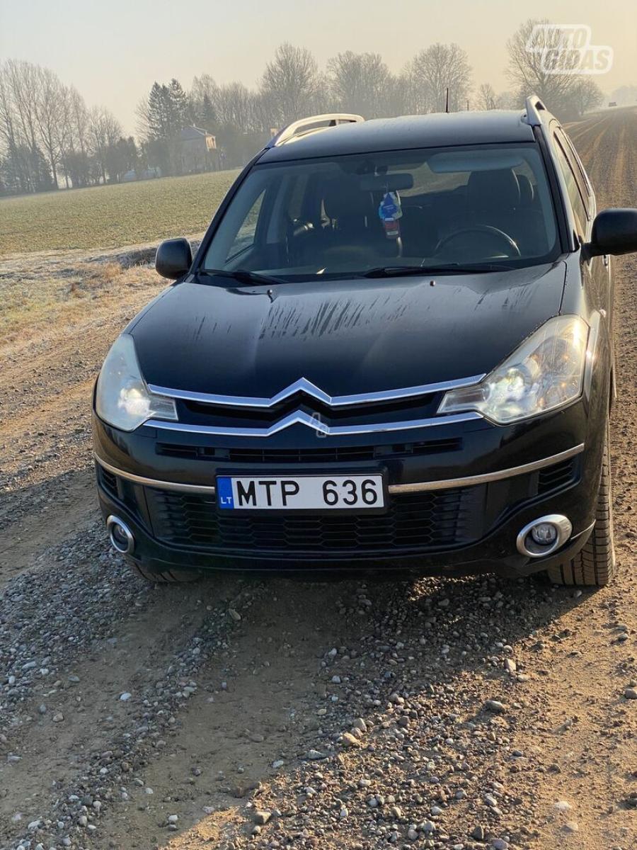 Melns Citroen C-Crosser 2012 Šakiai, ar dzinēja tilpumu 2.20 L un nobraukumu 280 tūkst. km par 5000 €, foto 1 vietnē AUTOMOTO.COM.LV