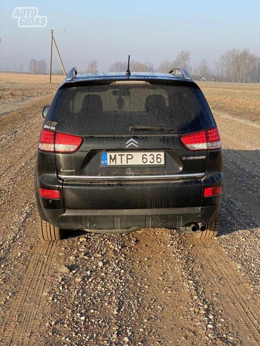 Melns Citroen C-Crosser 2012 Šakiai, ar dzinēja tilpumu 2.20 L un nobraukumu 280 tūkst. km par 5000 €, foto 9 vietnē AUTOMOTO.COM.LV