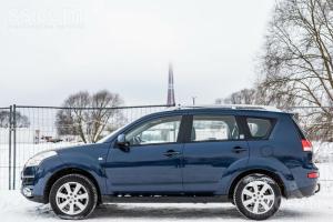 Blue Citroen C-Crosser 2008 in Riga, with an engine capacity of 2.20 L and mileage of 310 thousand km for 4990 €, photo 4 on AUTOMOTO.COM.LV