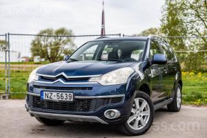 Blue Citroen C-Crosser 2008 in Riga, with an engine capacity of 2.20 L and mileage of 310 thousand km for 4490 €, photo  on AUTOMOTO.COM.LV