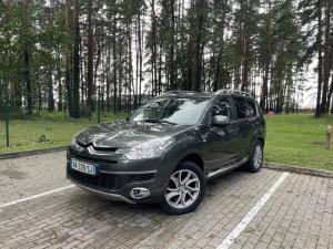 Zils Citroen C-Crosser 2009 Rīga, ar dzinēja tilpumu 2.20 L un nobraukumu 265 tūkst. km par 3000 €, foto  vietnē AUTOMOTO.COM.LV