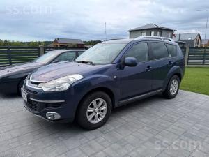 Zils Citroen C-Crosser 2009 Rīga, ar dzinēja tilpumu 2.20 L un nobraukumu 284 tūkst. km par 3950 €, foto  vietnē AUTOMOTO.COM.LV