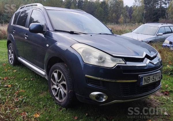 Zils Citroen C-Crosser 2009 Rīga, ar dzinēja tilpumu 2.20 L un nobraukumu 263 tūkst. km par 2500 €, foto 5 vietnē AUTOMOTO.COM.LV