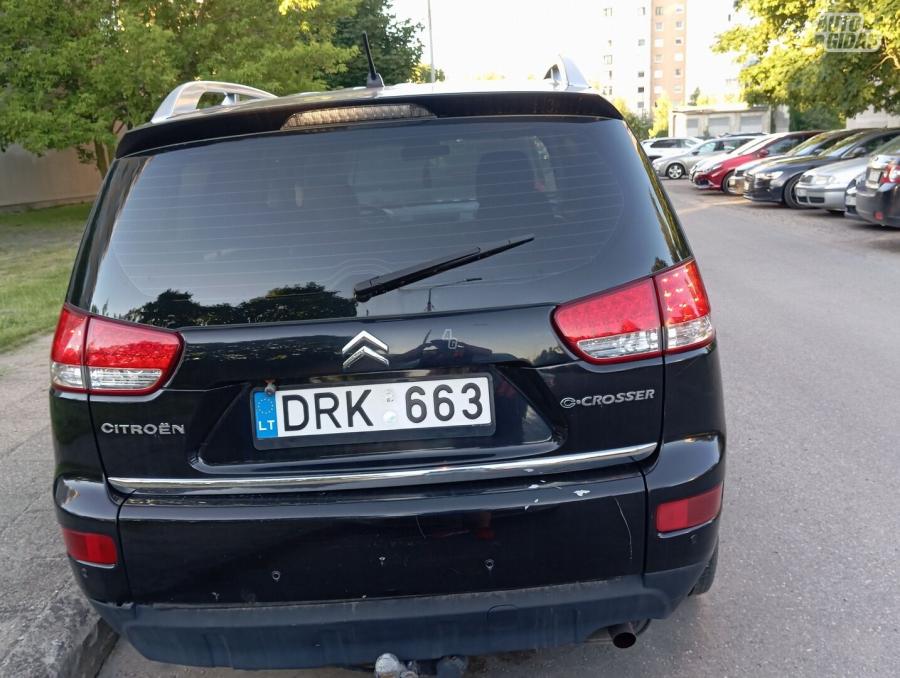 Citroen C-Crosser 2008 Viļņa, ar dzinēja tilpumu 2.40 L un nobraukumu 360 tūkst. km par 1100 €, foto 7 vietnē AUTOMOTO.COM.LV