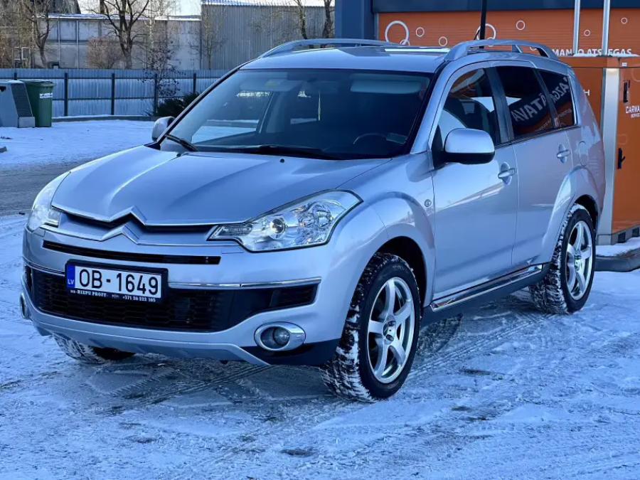 Pelēks Citroen C-Crosser 2007 Jēkabpils, ar dzinēja tilpumu 2.20 L un nobraukumu 224 tūkst. km par 6100 €, foto 4 vietnē AUTOMOTO.COM.LV