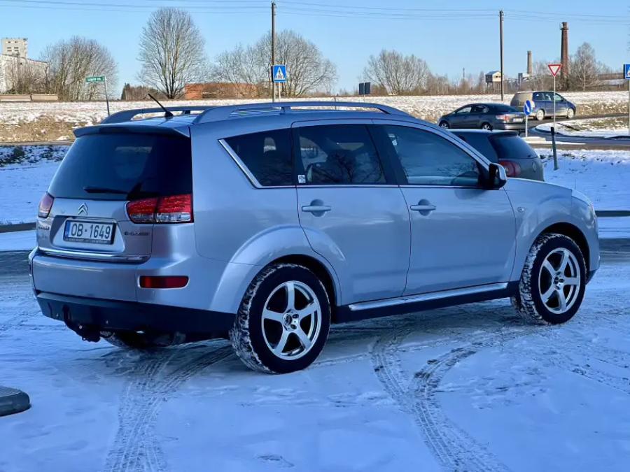 Pelēks Citroen C-Crosser 2007 Jēkabpils, ar dzinēja tilpumu 2.20 L un nobraukumu 224 tūkst. km par 6100 €, foto 7 vietnē AUTOMOTO.COM.LV