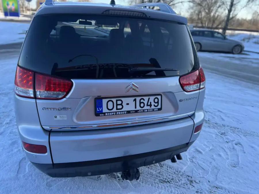Pelēks Citroen C-Crosser 2007 Jēkabpils, ar dzinēja tilpumu 2.20 L un nobraukumu 224 tūkst. km par 6100 €, foto 16 vietnē AUTOMOTO.COM.LV