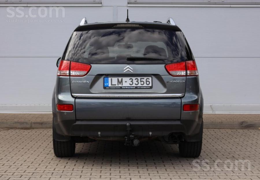 Pelēks Citroen C-Crosser 2007 Rīga, ar dzinēja tilpumu 2.20 L un nobraukumu 0 tūkst. km par 3495 €, foto 6 vietnē AUTOMOTO.COM.LV