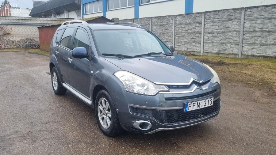 Pelēks Citroen C-Crosser 2008 Kauņa, ar dzinēja tilpumu 2.20 L un nobraukumu 249 tūkst. km par 1600 €, foto 2 vietnē AUTOMOTO.COM.LV