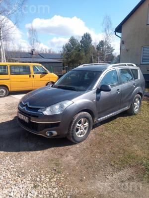 Pelēks Citroen C-Crosser 2008 Rīga, ar dzinēja tilpumu 2.20 L un nobraukumu 360 tūkst. km par 1900 €, foto 3 vietnē AUTOMOTO.COM.LV