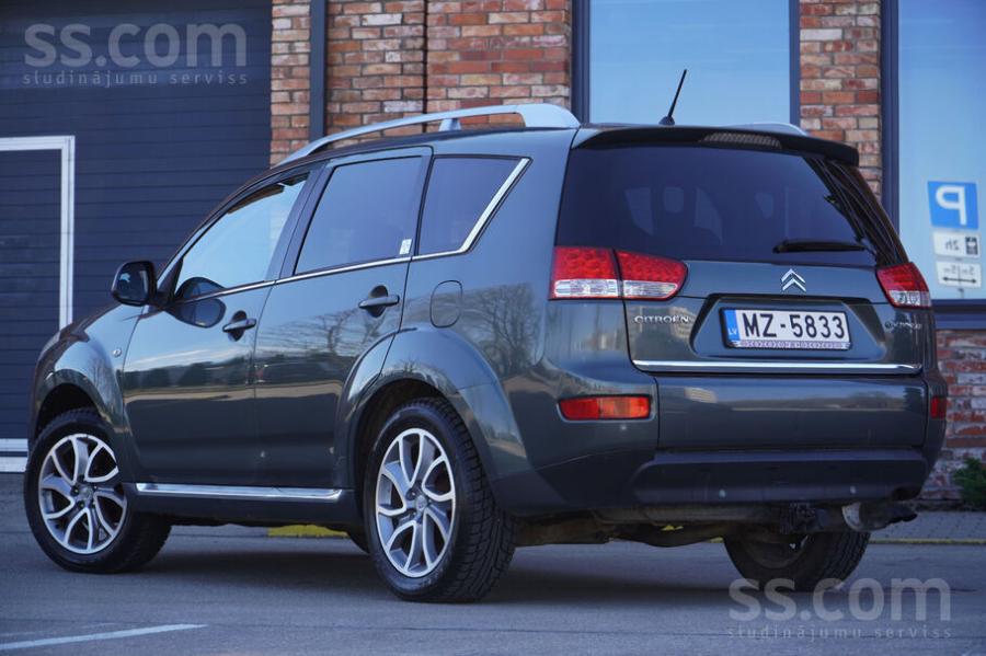 Pelēks Citroen C-Crosser 2008 Rīga, ar dzinēja tilpumu 2.20 L un nobraukumu 283 tūkst. km par 3290 €, foto 9 vietnē AUTOMOTO.COM.LV
