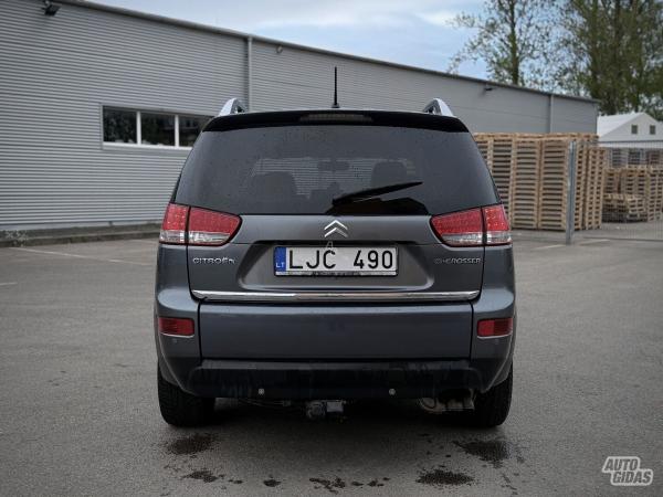 Pelēks Citroen C-Crosser 2008 Šauļi, ar dzinēja tilpumu 2.20 L un nobraukumu 244 tūkst. km par 2850 €, foto 6 vietnē AUTOMOTO.COM.LV