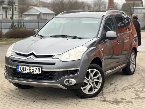 Pelēks Citroen C-Crosser 2008 Jēkabpils, ar dzinēja tilpumu 2.20 L un nobraukumu 247 tūkst. km par 5990 €, foto 1 vietnē AUTOMOTO.COM.LV