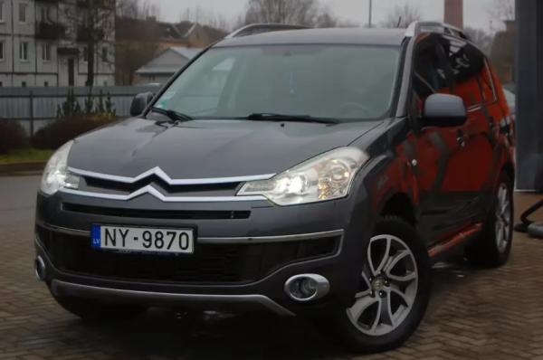 Grey Citroen C-Crosser 2008 in Jekabpils, with an engine capacity of 2.20 L and mileage of 224 thousand km for 6300 €, photo 1 on AUTOMOTO.COM.LV