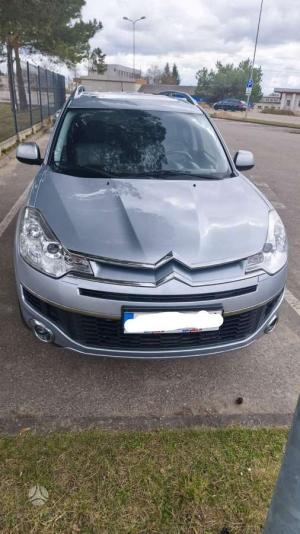 Pelēks Citroen C-Crosser 2008 Utena, ar dzinēja tilpumu 2.18 L un nobraukumu 216 tūkst. km par 4500 €, foto  vietnē AUTOMOTO.COM.LV