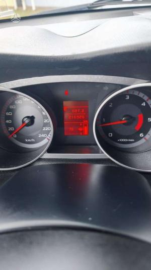 Pelēks Citroen C-Crosser 2008 Utena, ar dzinēja tilpumu 2.18 L un nobraukumu 216 tūkst. km par 4500 €, foto 8 vietnē AUTOMOTO.COM.LV