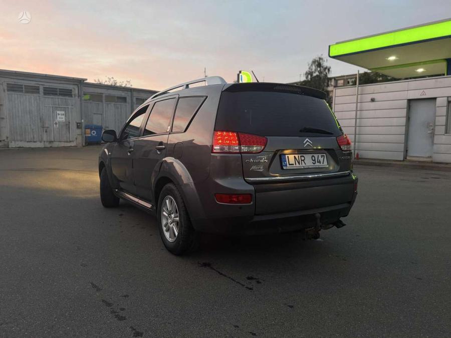 Grey Citroen C-Crosser 2008 in Kaunas, with an engine capacity of 2.18 L and mileage of 234 thousand km for 2700 €, photo 6 on AUTOMOTO.COM.LV