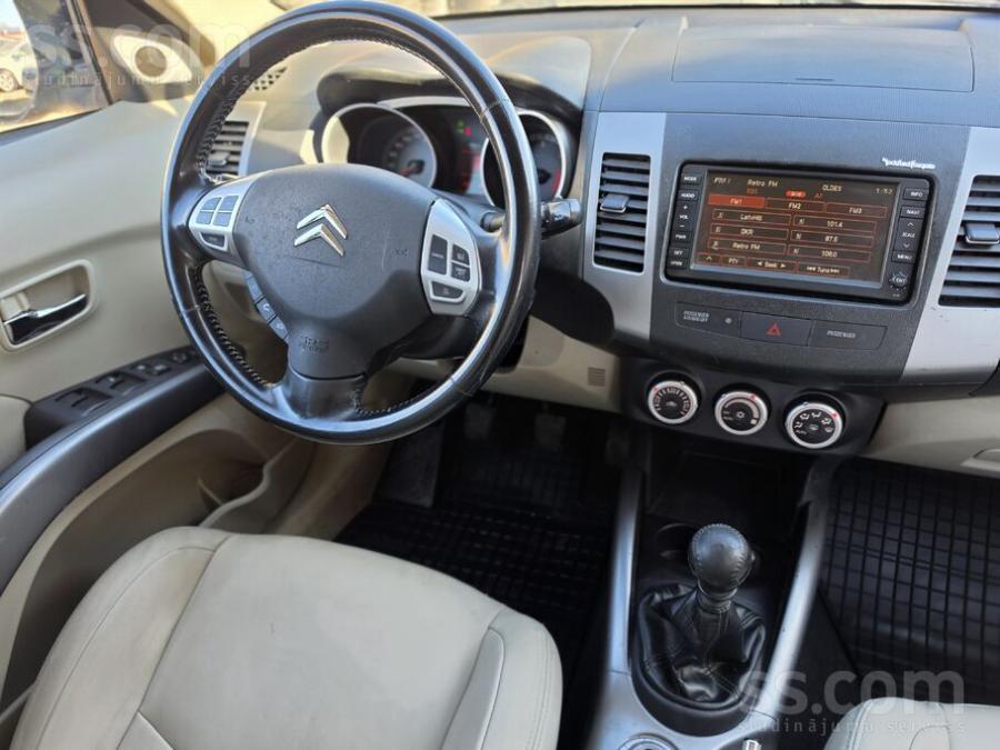 Pelēks Citroen C-Crosser 2009 Rēzekne, ar dzinēja tilpumu 2.20 L un nobraukumu 0 tūkst. km par 4490 €, foto 13 vietnē AUTOMOTO.COM.LV