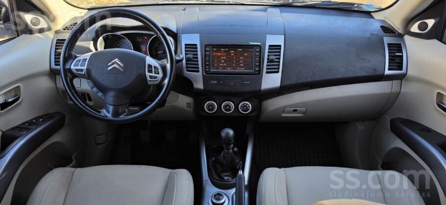 Pelēks Citroen C-Crosser 2009 Rēzekne, ar dzinēja tilpumu 2.20 L un nobraukumu 0 tūkst. km par 4490 €, foto 14 vietnē AUTOMOTO.COM.LV