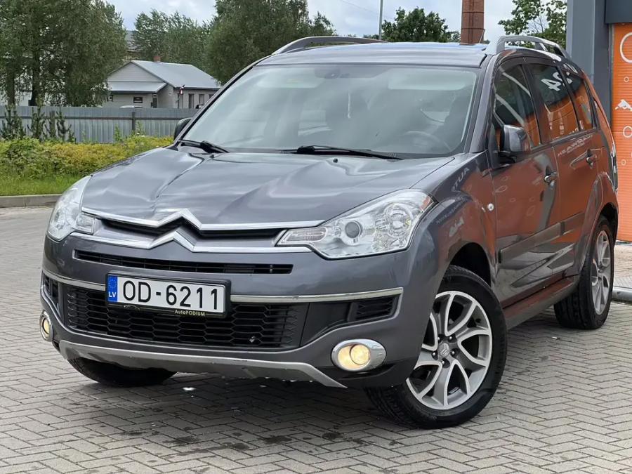 Pelēks Citroen C-Crosser 2010 Jēkabpils, ar dzinēja tilpumu 2.20 L un nobraukumu 197 tūkst. km par 6450 €, foto 1 vietnē AUTOMOTO.COM.LV