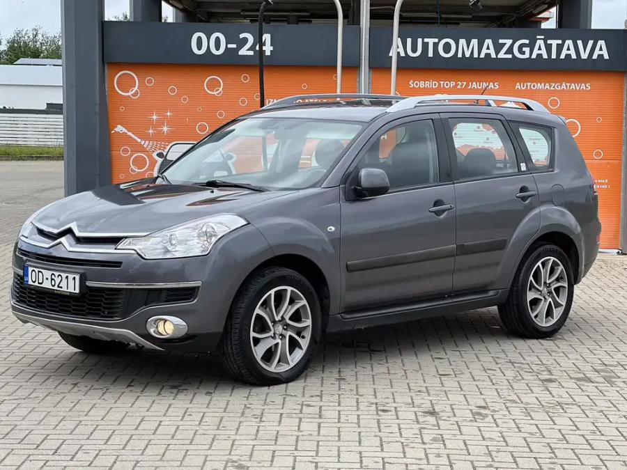 Pelēks Citroen C-Crosser 2010 Jēkabpils, ar dzinēja tilpumu 2.20 L un nobraukumu 197 tūkst. km par 6450 €, foto 8 vietnē AUTOMOTO.COM.LV