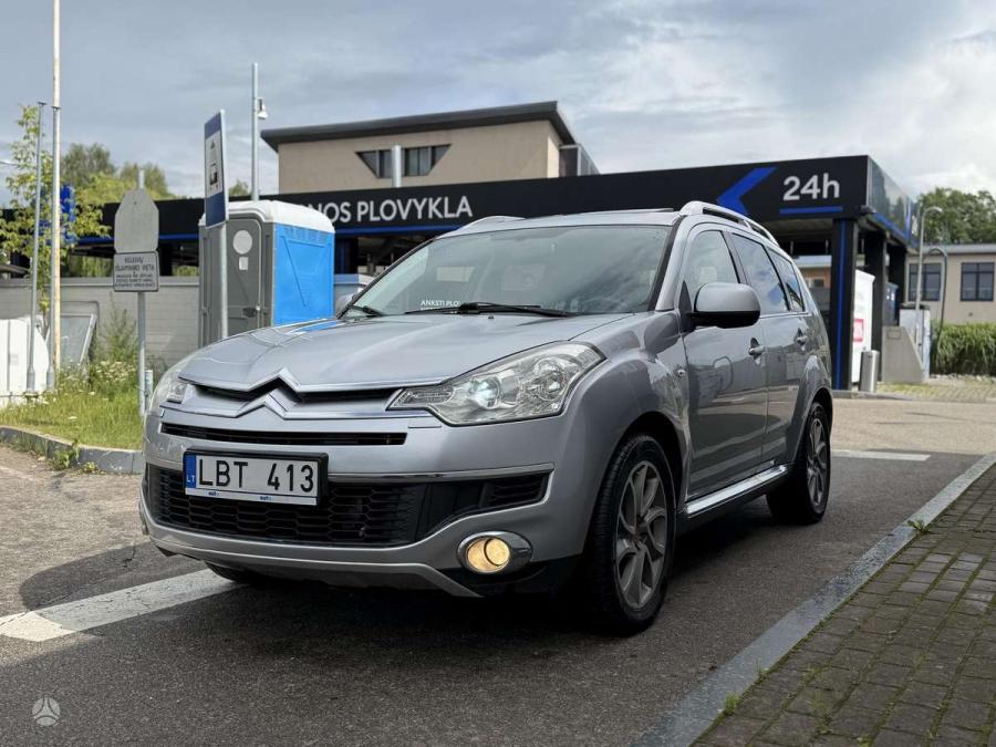 Pelēks Citroen C-Crosser 2008 Kauņa, ar dzinēja tilpumu 2.20 L un nobraukumu 0 tūkst. km par 2700 €, foto 3 vietnē AUTOMOTO.COM.LV
