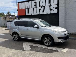 Pelēks Citroen C-Crosser 2008 Kauņa, ar dzinēja tilpumu 2.20 L un nobraukumu 0 tūkst. km par 2700 €, foto 5 vietnē AUTOMOTO.COM.LV
