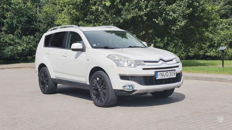 Balts Citroen C-Crosser 2011 Tauragė, ar dzinēja tilpumu 2.18 L un nobraukumu 314 tūkst. km par 4200 €, foto 1 vietnē AUTOMOTO.COM.LV