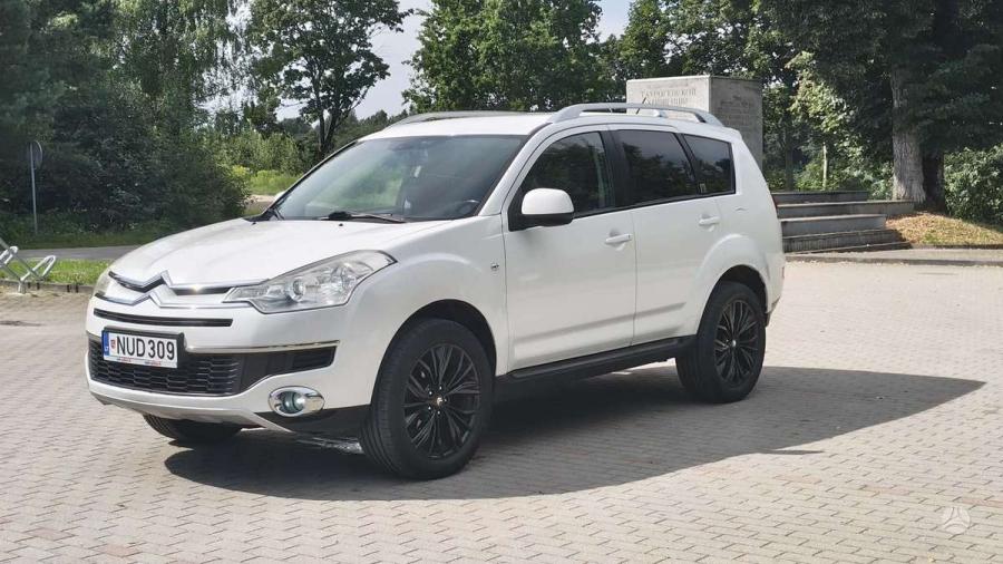 Balts Citroen C-Crosser 2011 Tauragė, ar dzinēja tilpumu 2.18 L un nobraukumu 314 tūkst. km par 4200 €, foto 6 vietnē AUTOMOTO.COM.LV