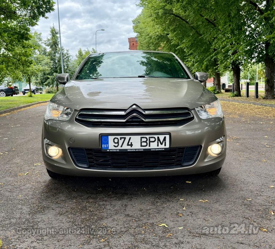 Pelēks Citroen C-Elysee 2013 Tallina, ar dzinēja tilpumu 1.20 L un nobraukumu 212 tūkst. km par 2499 €, foto 9 vietnē AUTOMOTO.COM.LV