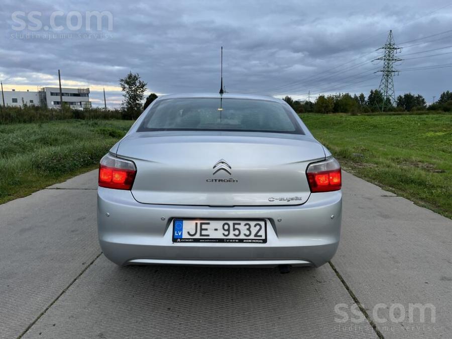 Grey Citroen C-Elysee 2013 in Riga, with an engine capacity of 1.60 L and mileage of 270 thousand km for 1950 €, photo 4 on AUTOMOTO.COM.LV