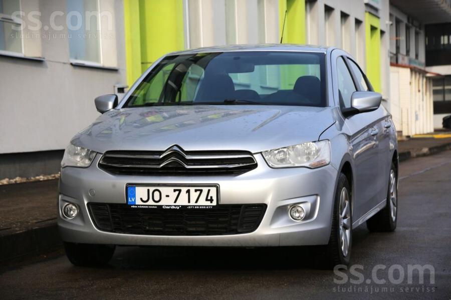 Grey Citroen C-Elysee 2014 in Riga, with an engine capacity of 1.60 L and mileage of 275 thousand km for 2995 €, photo 1 on AUTOMOTO.COM.LV