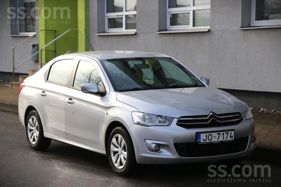 Grey Citroen C-Elysee 2014 in Riga, with an engine capacity of 1.60 L and mileage of 275 thousand km for 2995 €, photo 5 on AUTOMOTO.COM.LV