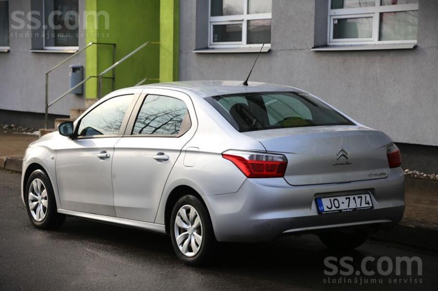 Grey Citroen C-Elysee 2014 in Riga, with an engine capacity of 1.60 L and mileage of 275 thousand km for 2995 €, photo 6 on AUTOMOTO.COM.LV