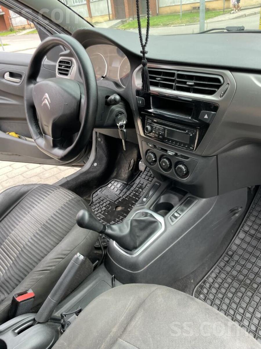 Pelēks Citroen C-Elysee 2014 Rīga, ar dzinēja tilpumu 1.60 L un nobraukumu 0 tūkst. km par 1550 €, foto 8 vietnē AUTOMOTO.COM.LV