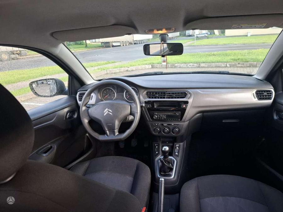 Grey Citroen C-Elysee 2015 in Vilnius, with an engine capacity of 1.56 L and mileage of 180 thousand km for 1700 €, photo 7 on AUTOMOTO.COM.LV