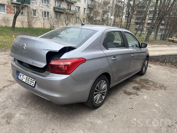 Pelēks Citroen C-Elysee 2017 Rīga, ar dzinēja tilpumu 1.20 L un nobraukumu 95 tūkst. km par 4200 €, foto 3 vietnē AUTOMOTO.COM.LV