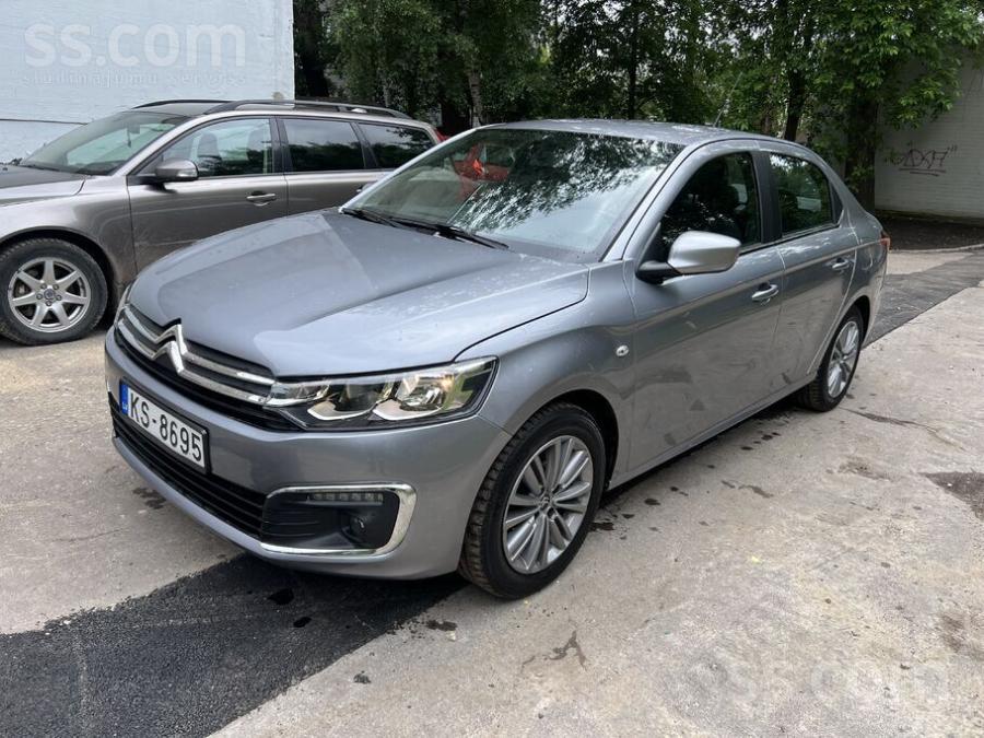 Pelēks Citroen C-Elysee 2017 Rīga, ar dzinēja tilpumu 1.20 L un nobraukumu 95 tūkst. km par 4500 €, foto 3 vietnē AUTOMOTO.COM.LV