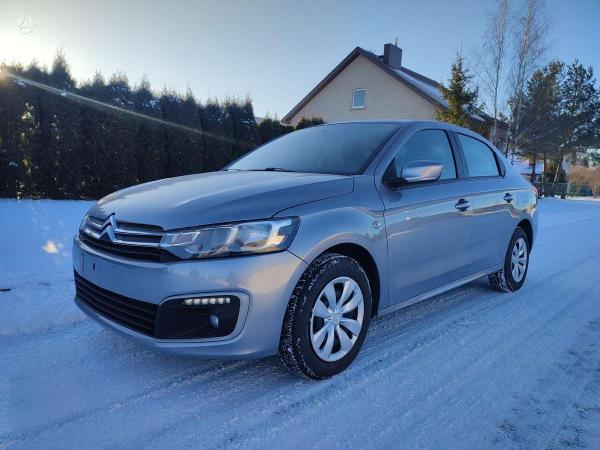 Grey Citroen C-Elysee 2018 in Pakruojis, with an engine capacity of 1.20 L and mileage of 75 thousand km for 5500 €, photo 1 on AUTOMOTO.COM.LV