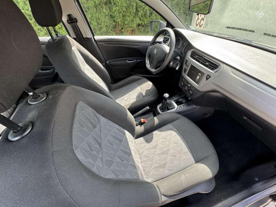 Pelēks Citroen C-Elysee 2018 Tauragė, ar dzinēja tilpumu 1.20 L un nobraukumu 176 tūkst. km par 2400 €, foto 9 vietnē AUTOMOTO.COM.LV
