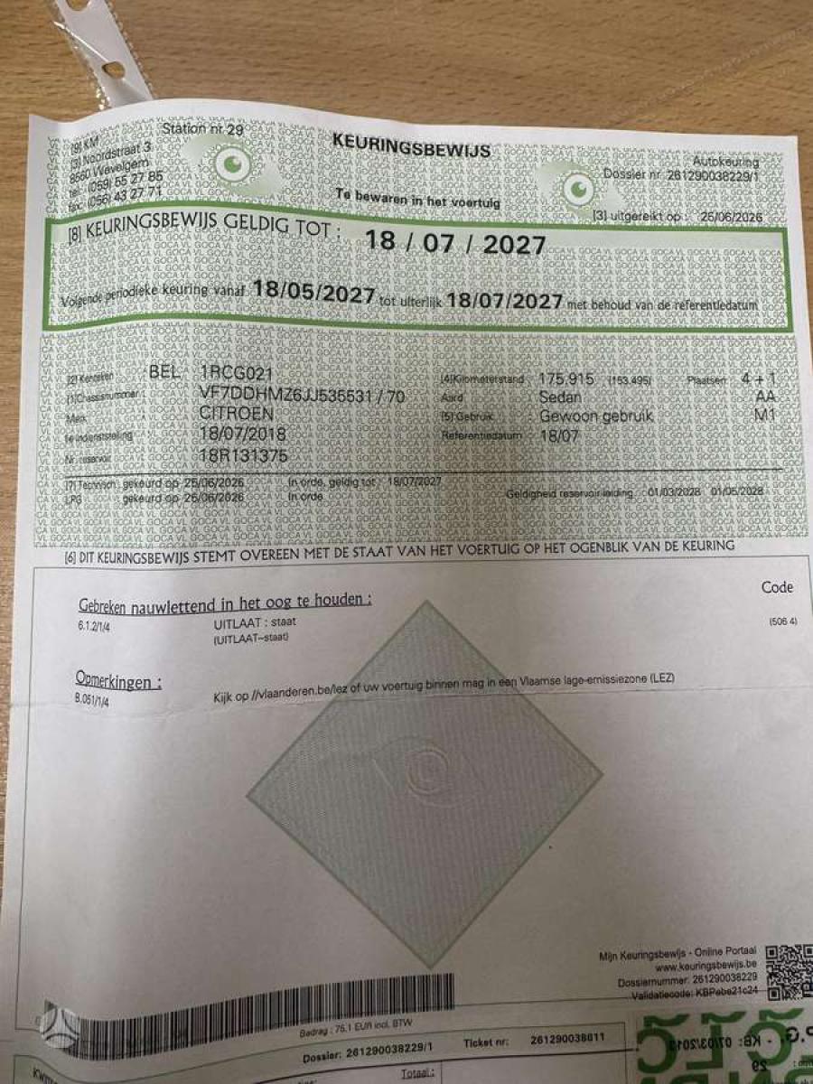 Pelēks Citroen C-Elysee 2018 Tauragė, ar dzinēja tilpumu 1.20 L un nobraukumu 176 tūkst. km par 2400 €, foto 19 vietnē AUTOMOTO.COM.LV